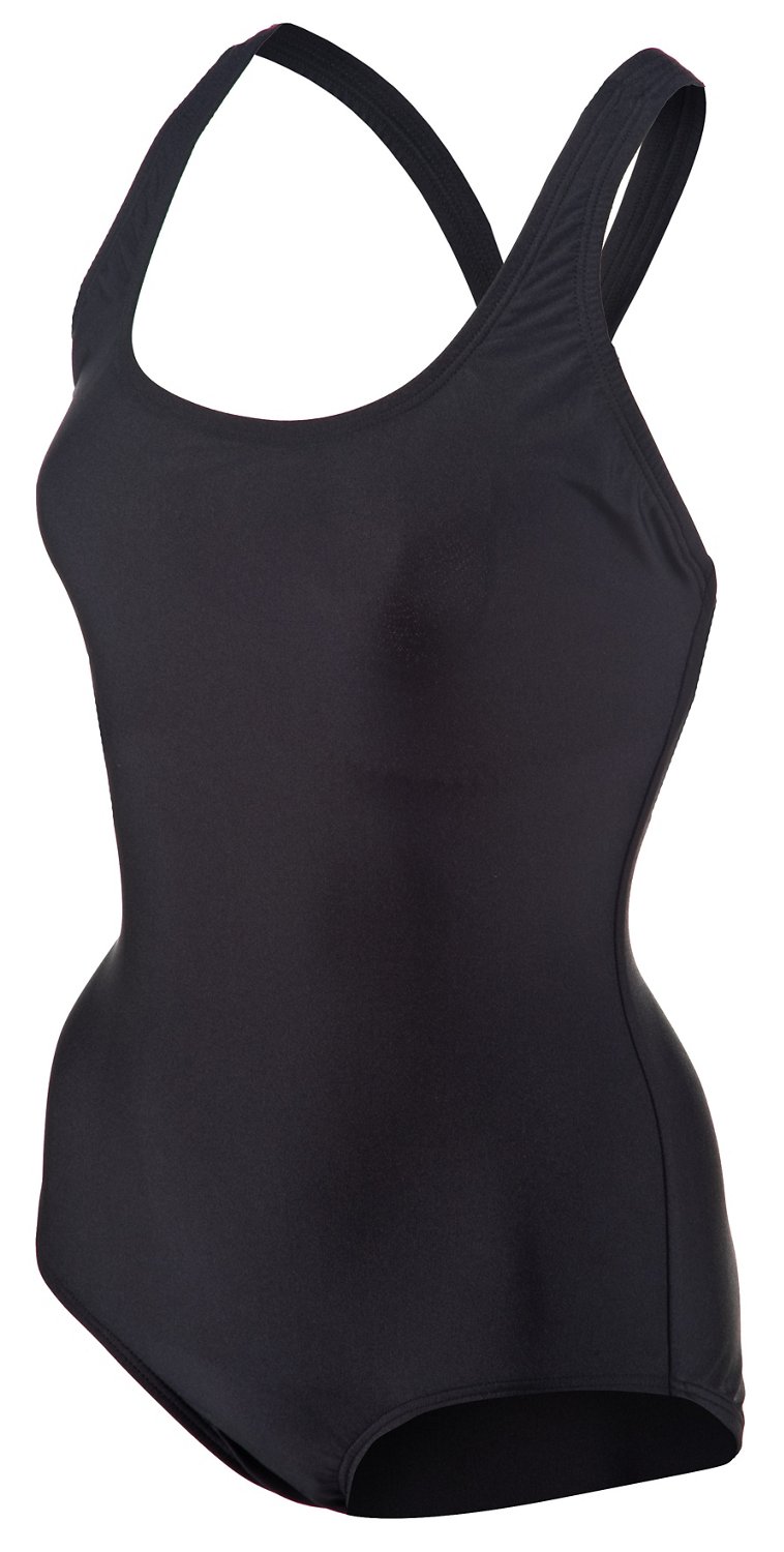 Speedo Womens Solid Ultraback Moderate Swimsuit Academy