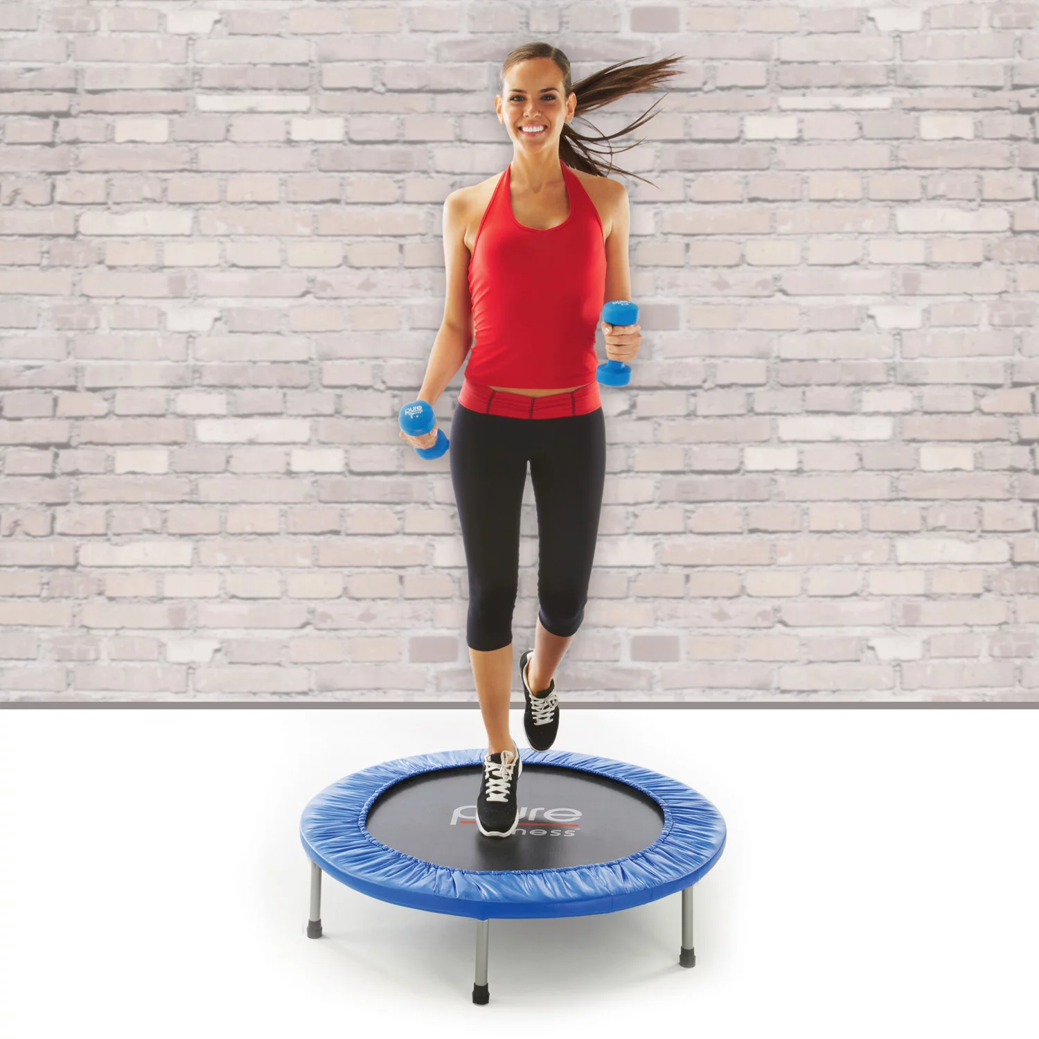 Pure Fun 40" Round Mini Rebounder Trampoline | Academy